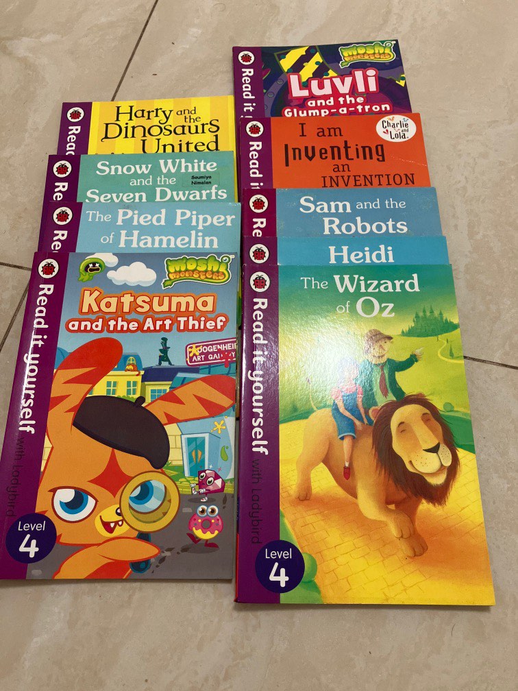 Ladybird level 4 books - 9 books, Hobbies & Toys, Books & Magazines ...