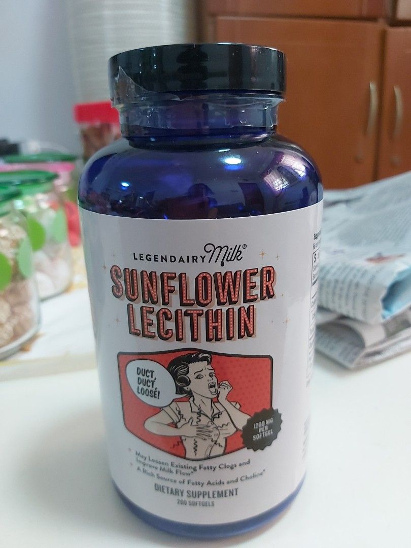 Legendairy Milk - Sunflower Lecithin, Health & Nutrition, Health ...