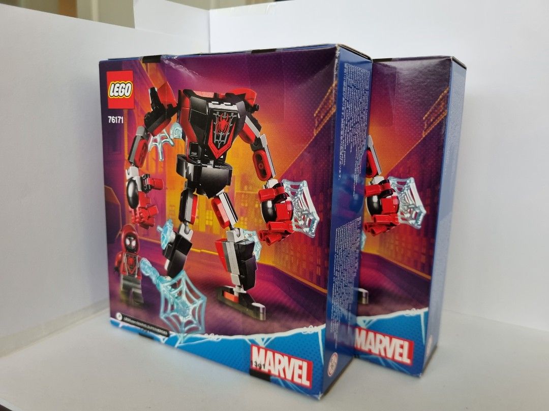 Lego Marvel Miles Morales Mech armour (76171), Hobbies & Toys, Toys ...