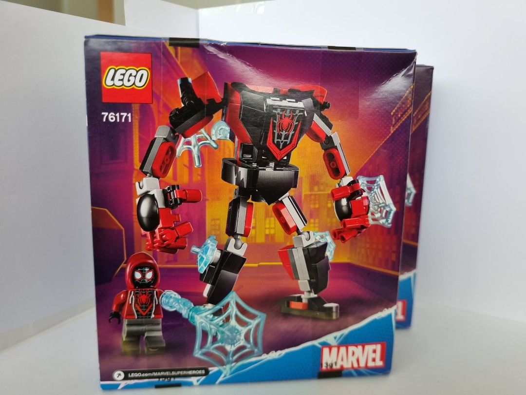Lego Marvel Miles Morales Mech armour (76171), Hobbies & Toys, Toys ...