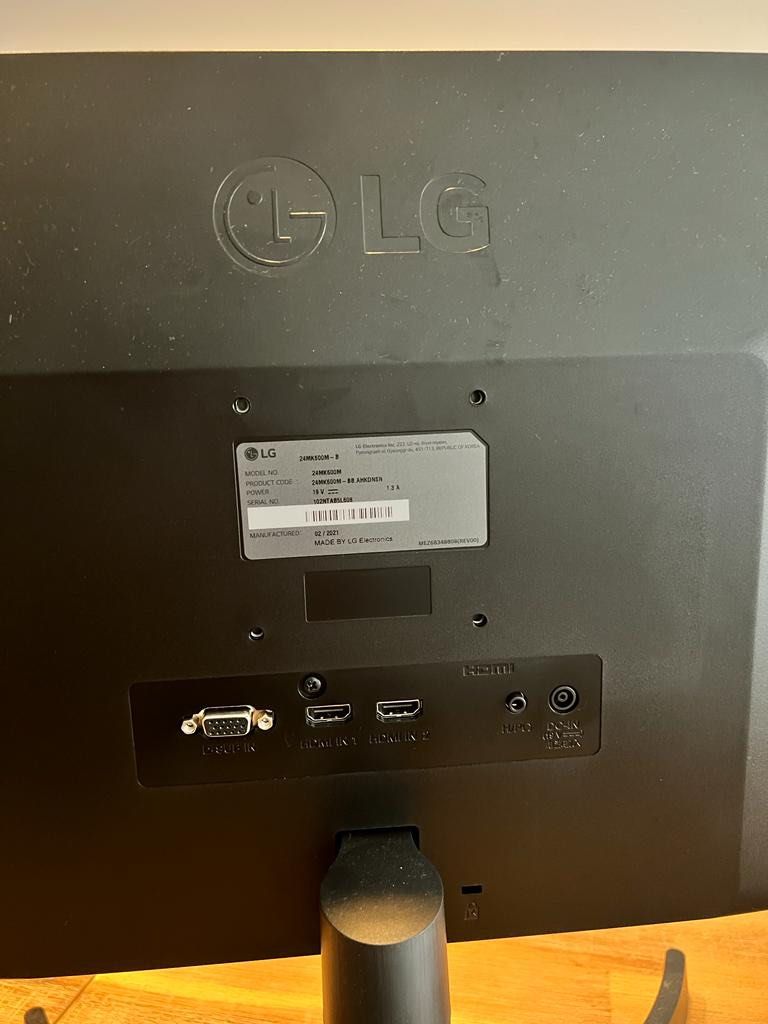 LG 24MK600M 23.8Inch Full HD IPS LED Monitor, Computers & Tech, Office ...