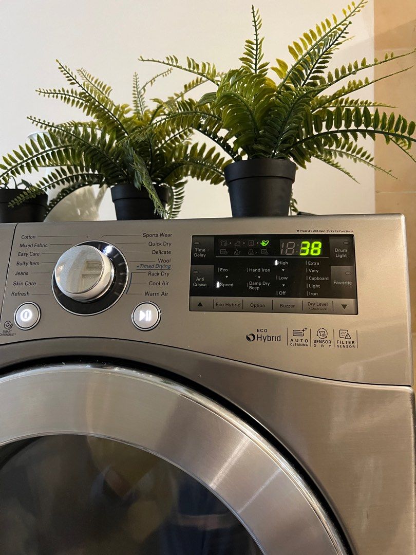 LG Heat Pump Dryer - 5 Star Rating, TV & Home Appliances, Washing ...