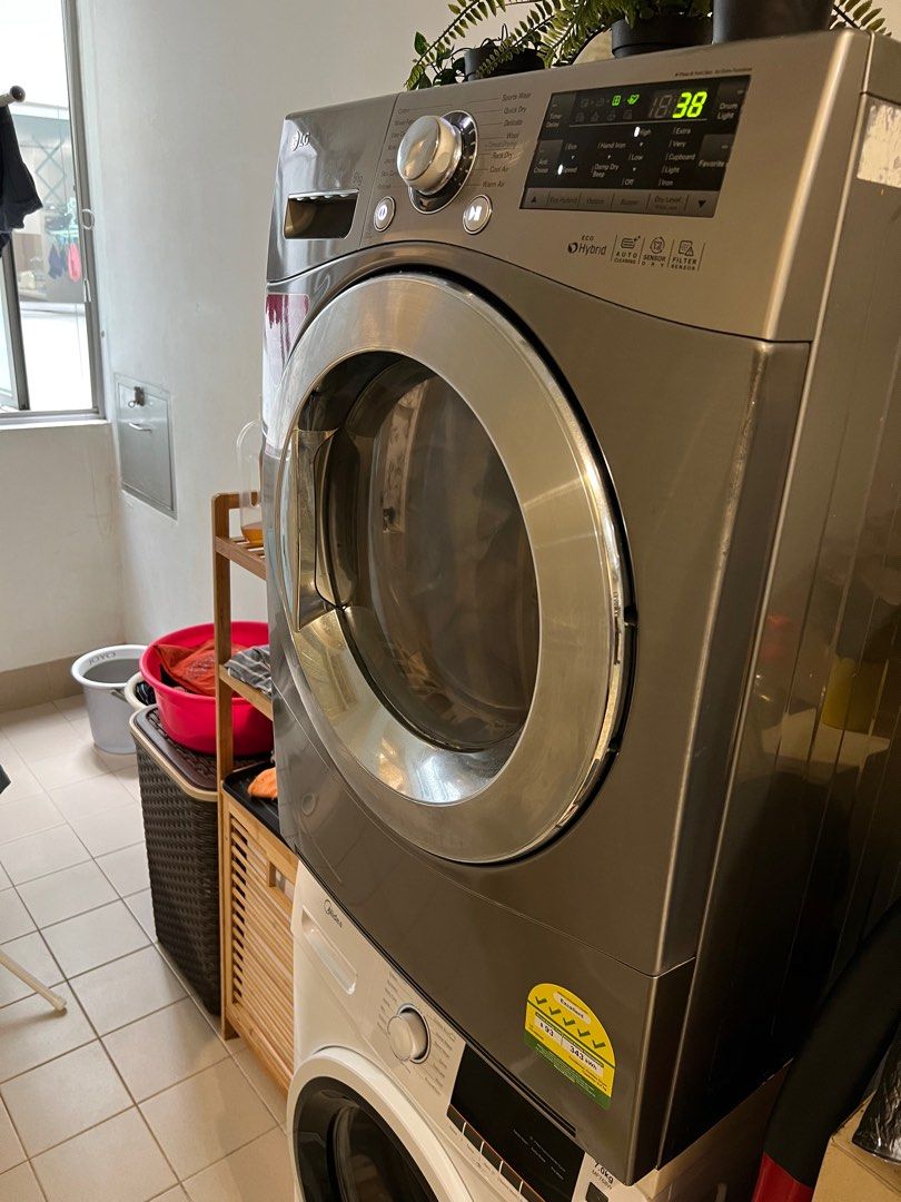 LG Heat Pump Dryer - 5 Star Rating, TV & Home Appliances, Washing ...