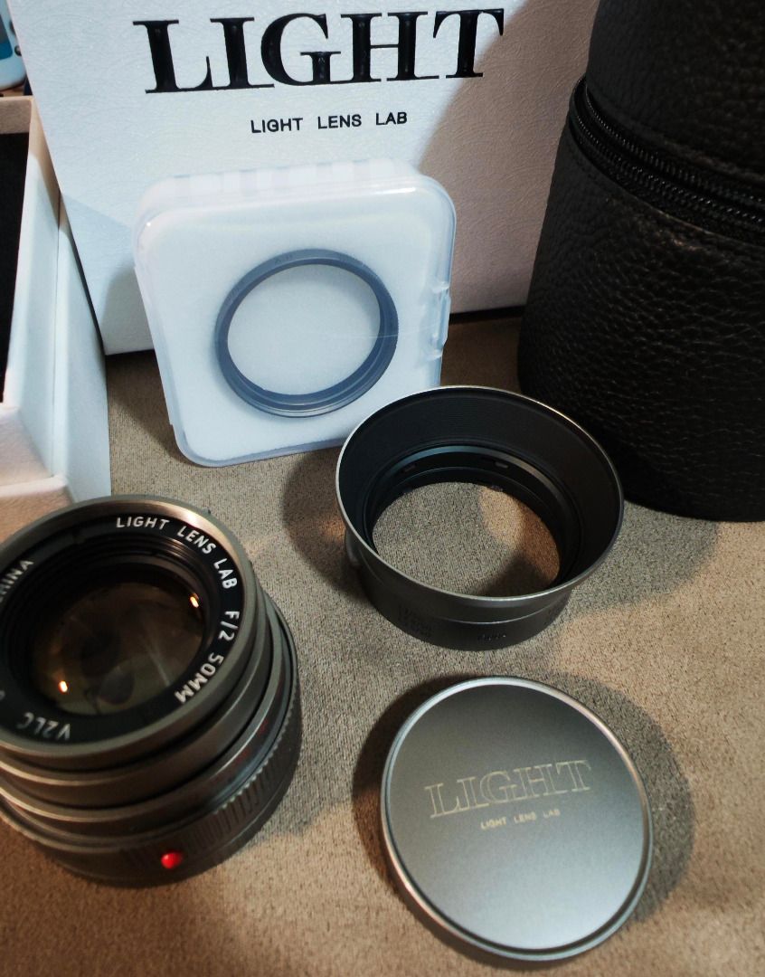 Light Lens Lab 50mm f/2 ELCAN V2LC Titanium Kit, Photography, Lens ...