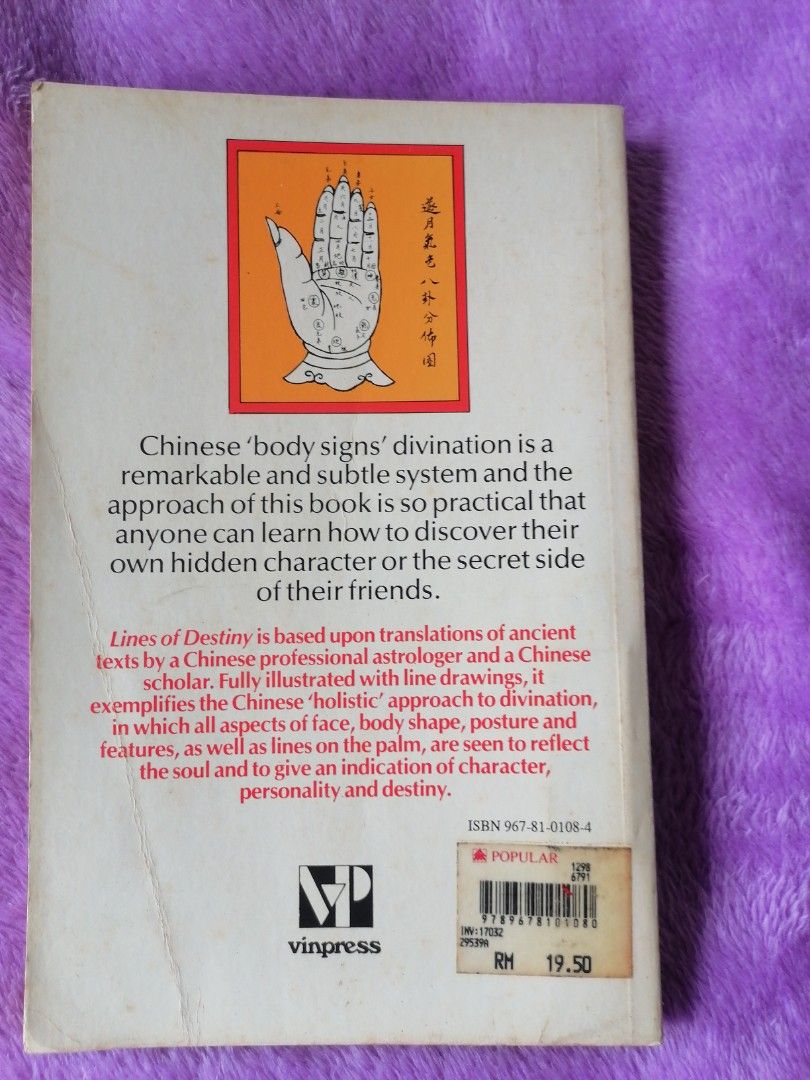 Lines of destiny how to read faces and hands the chinese way kwok man ...