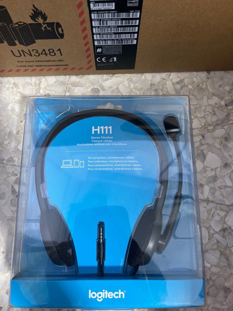 Logitech H Stereo Headset Audio Headphones Headsets On Carousell