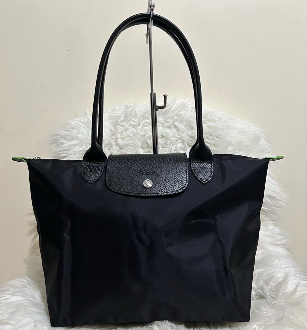 Longchamp club small long handle black, Luxury, Bags & Wallets on Carousell