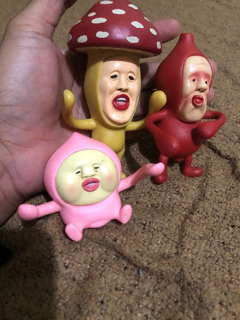 Lot set of Vintage Kobito Heavy Vinyl material figures, Hobbies & Toys ...