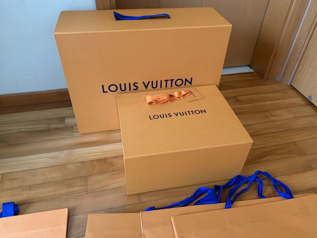 7 Louis Vuitton/ LV boxes and paper bags, Luxury, Accessories on Carousell