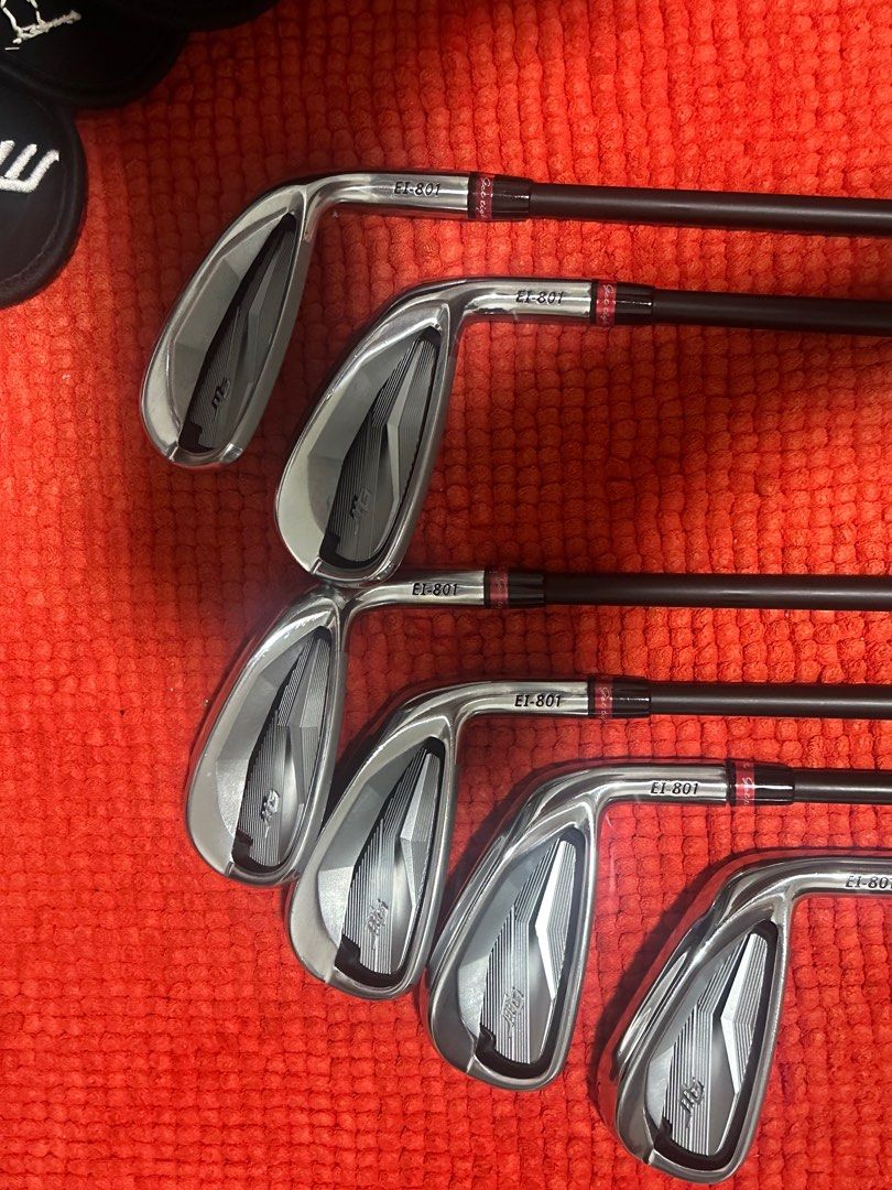 Made in Japan Miura Giken EI 801 golf iron set (6-G) + Soratobi shaft ...