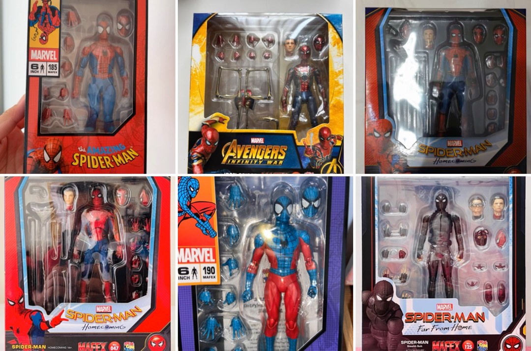 MAFEX SPIDER-MAN SERIES FIGURE, Hobbies & Toys, Toys & Games on Carousell