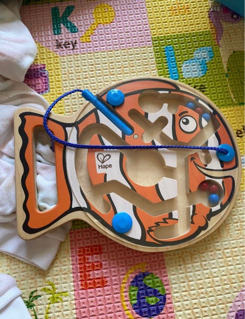 Magnetic wand number maze; Fish magnetic wand, Hobbies & Toys, Toys ...