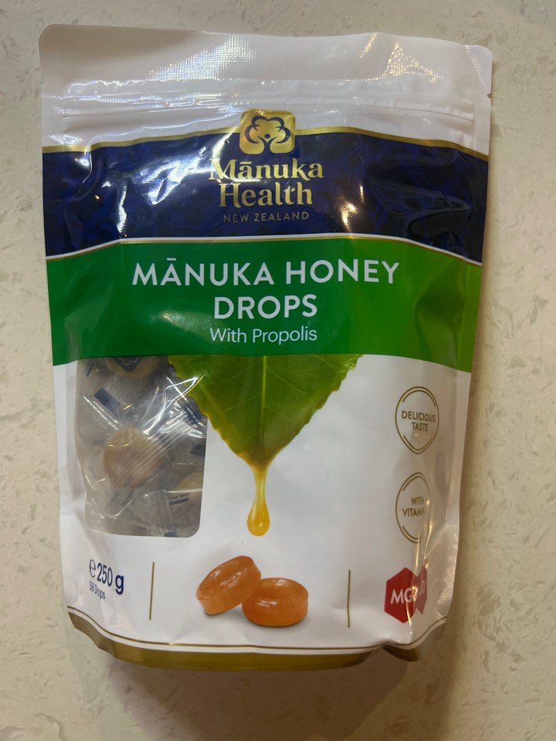 Manuka Honey Drops Candy, Food & Drinks, Other Food & Drinks on Carousell
