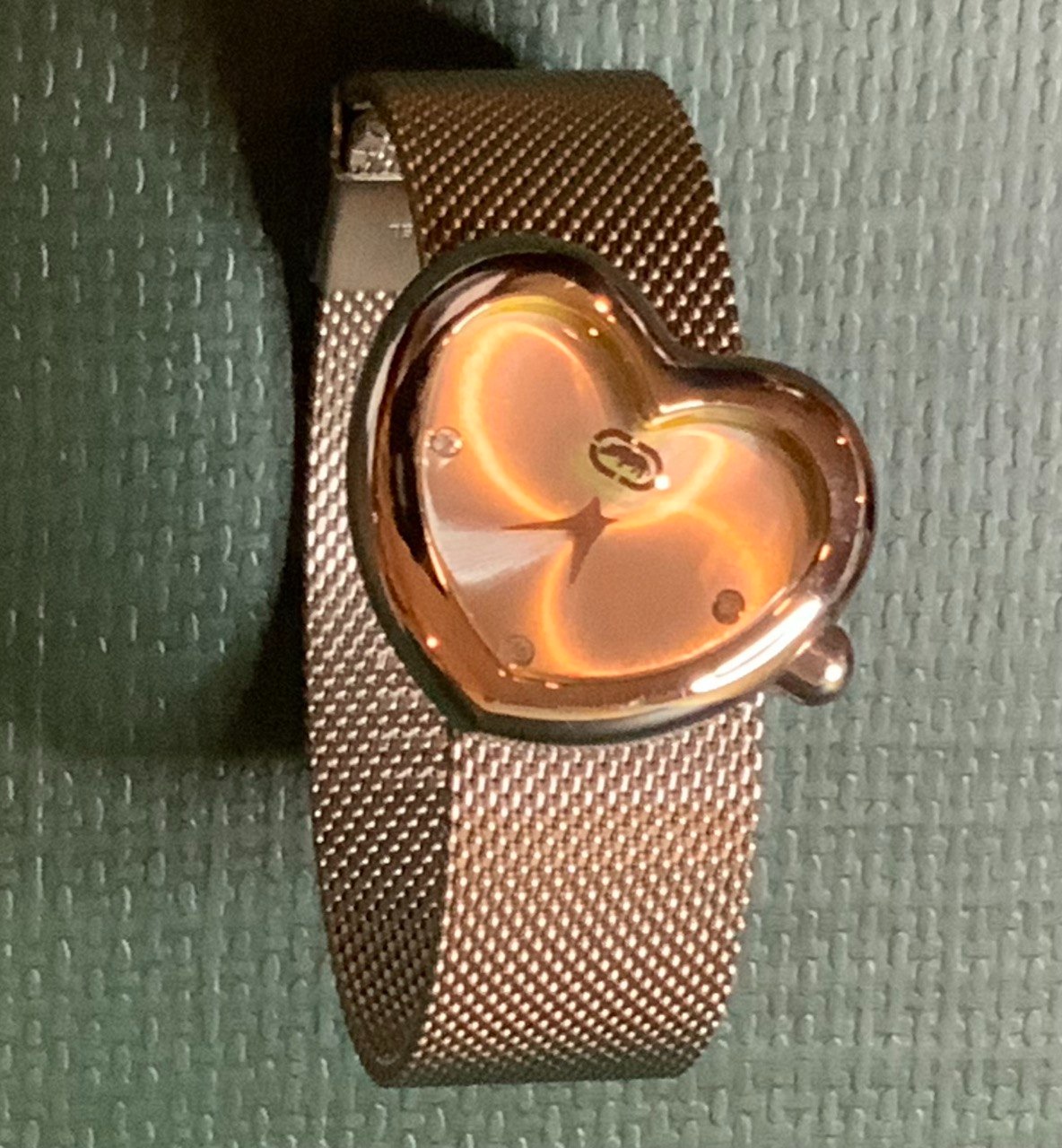 Marc Ecko Heart Shaped (Movable) Ladies Watch, Luxury, Watches on Carousell