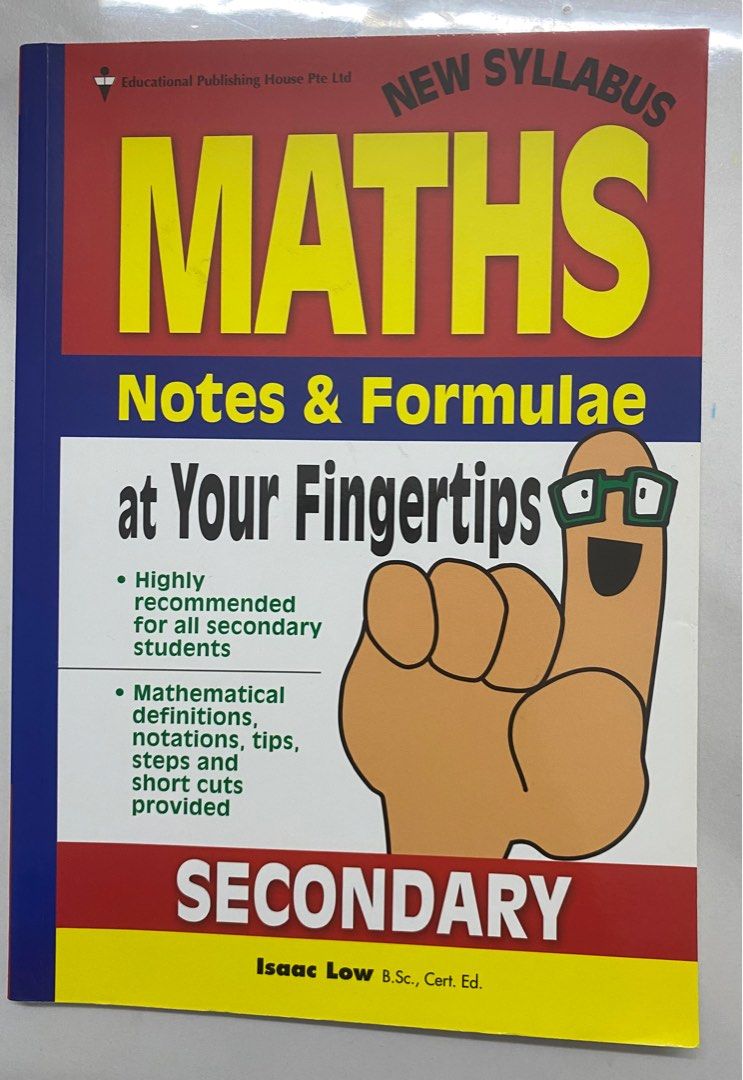 Secondary math formula book, Hobbies & Toys, Books & Magazines ...