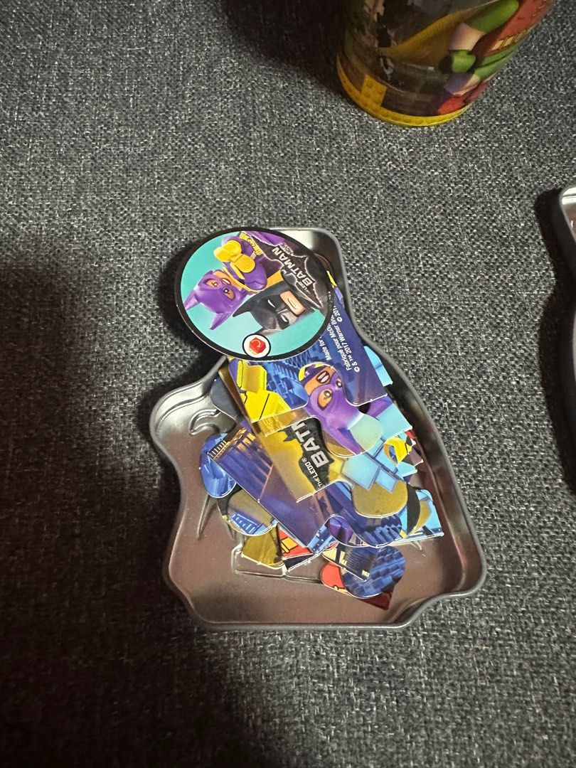 McDonald Lego Batman Cup & Batman BatgirlPuzzle on Carousell