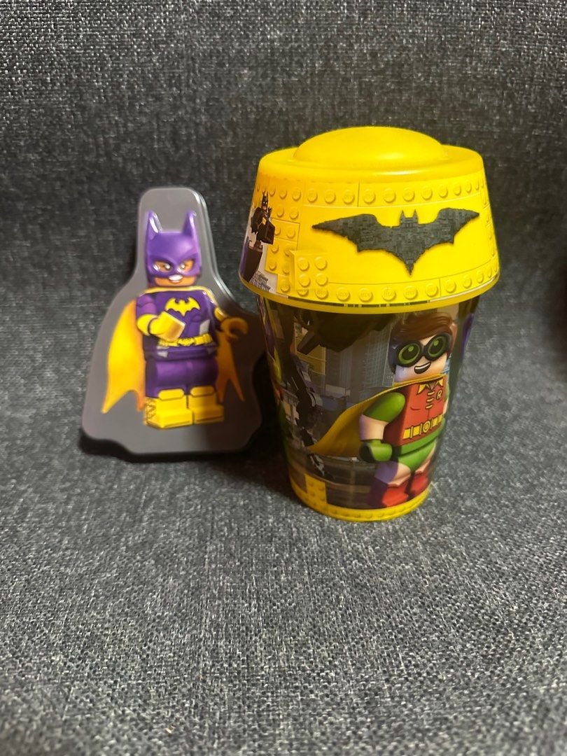 McDonald Lego Batman Cup & Batman BatgirlPuzzle on Carousell