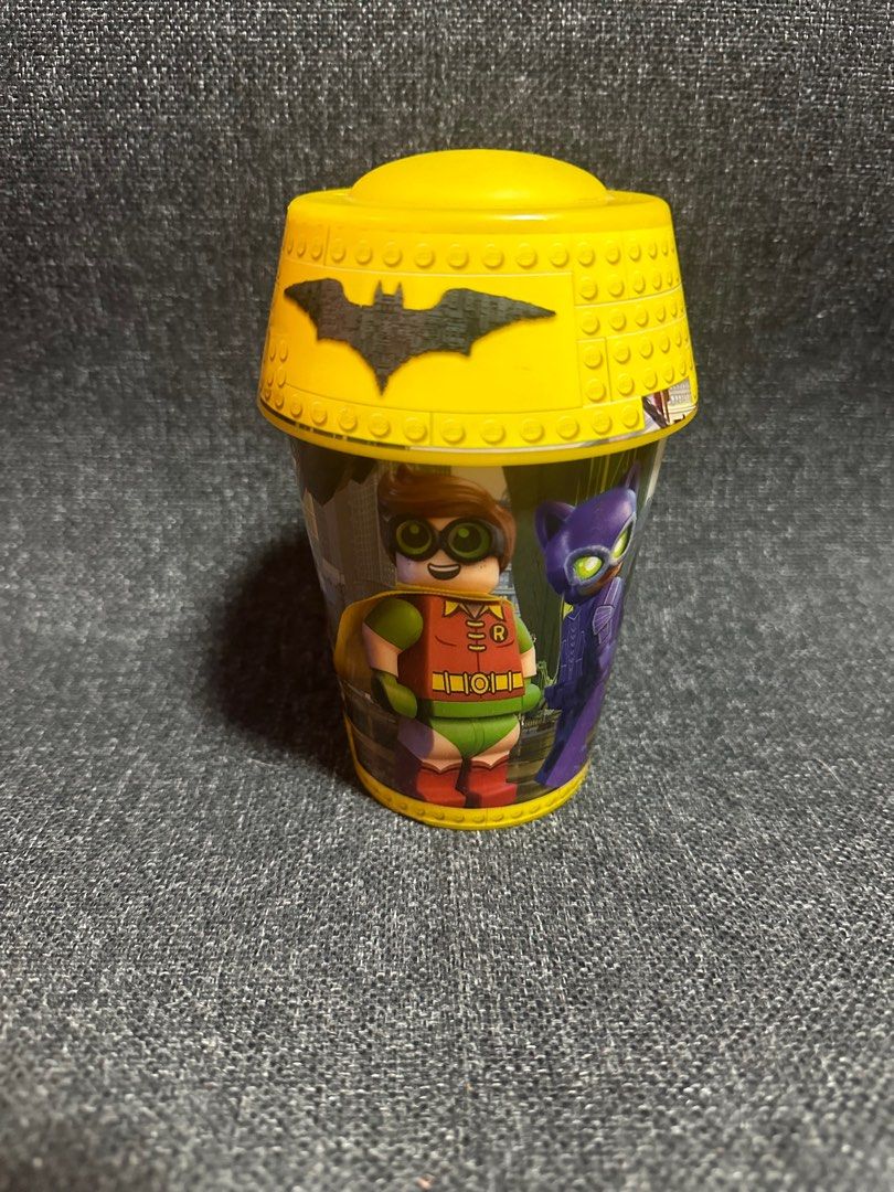 McDonald Lego Batman Cup & Batman BatgirlPuzzle on Carousell