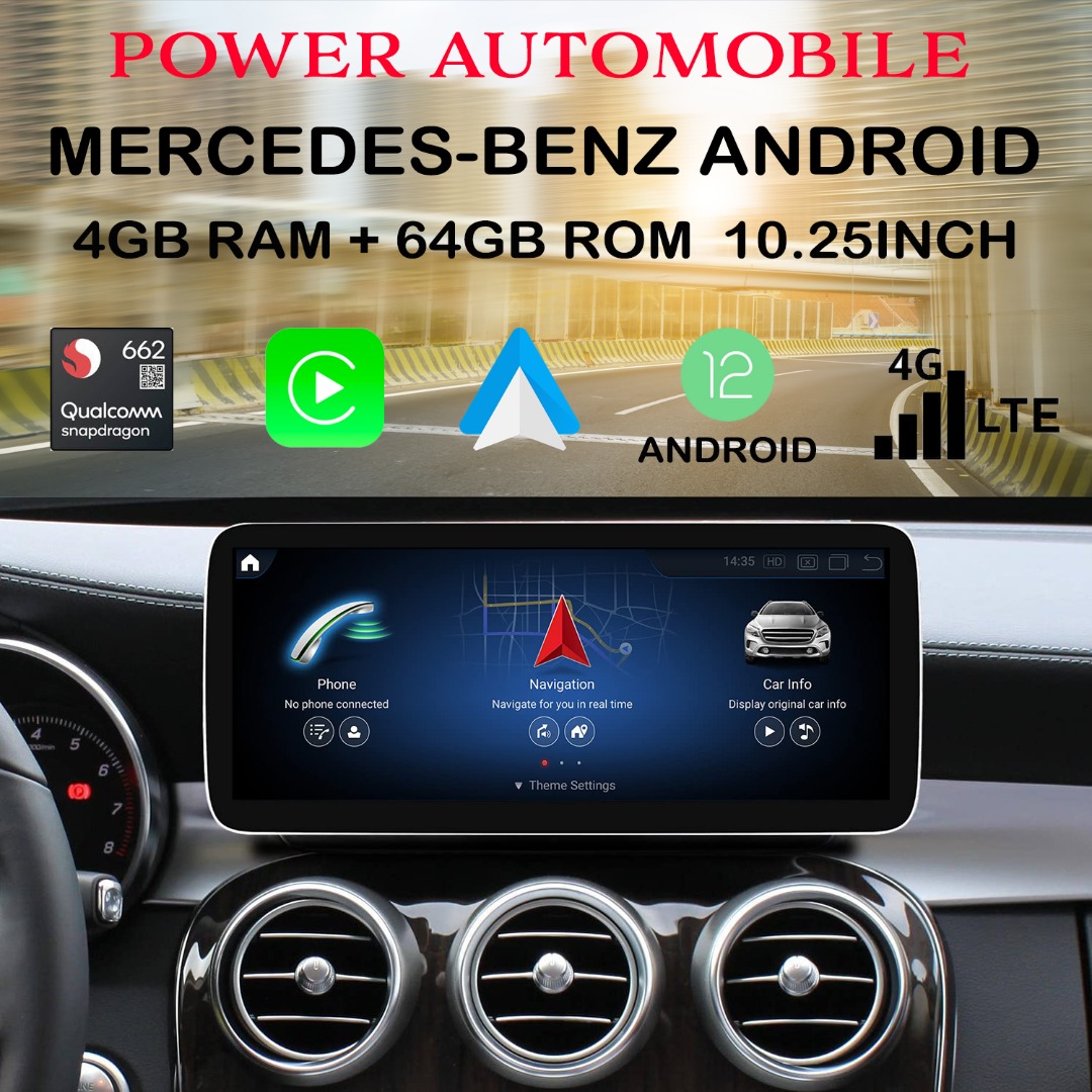 MERCEDES BENZ A B C E CLASS GLA GLC CLA NTG 4.0 4.5 5.0 5.5 ANDROID ...