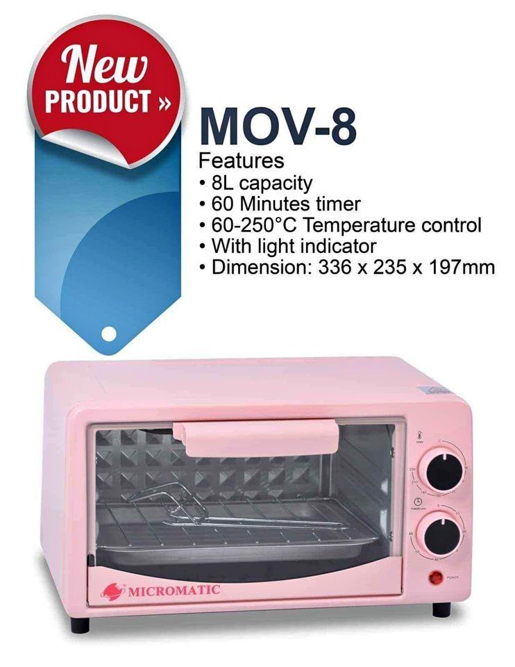 Micromatic Oven Toaster 6L, 8L, or 16L Capacity Good Quality, Furniture ...