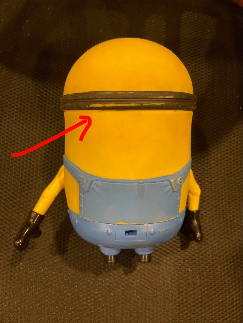 Minion Stuart laughing action figure (Preloved), Hobbies & Toys, Toys ...