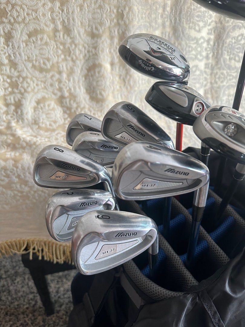 Mizuno MX17 full golf club set, Sports Equipment, Sports & Games, Golf ...