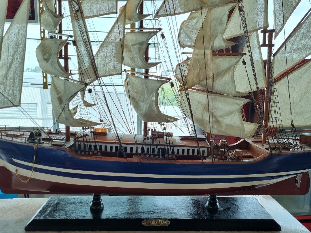 Model Ship "Wan Shang", Furniture & Home Living, Home Decor, Other Home ...