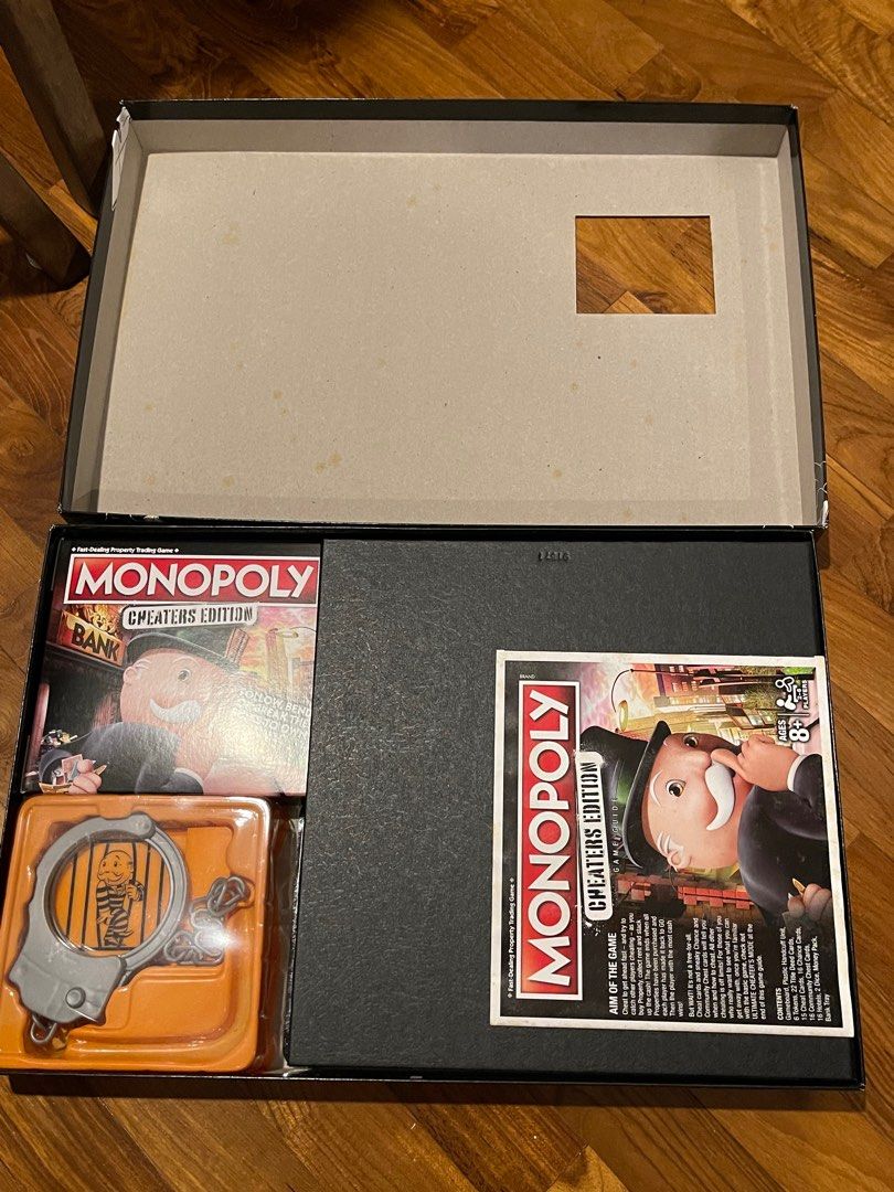 Monopoly cheater edition, Hobbies & Toys, Toys & Games on Carousell