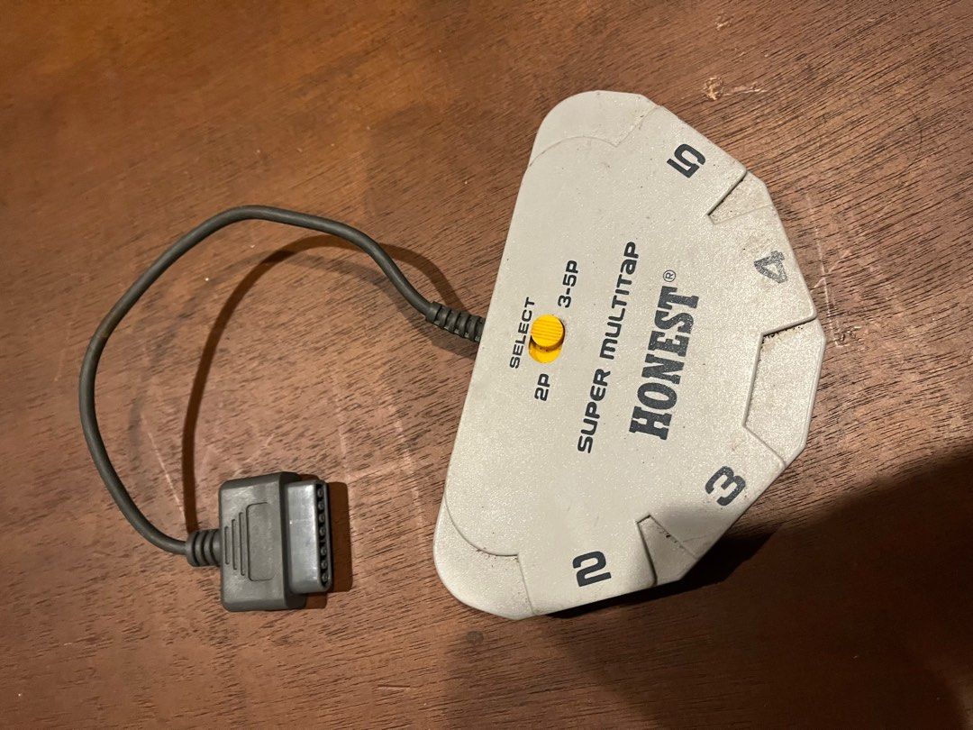 Multitap Adapter (Super Nintendo) Performance Super 5-Play, Video ...