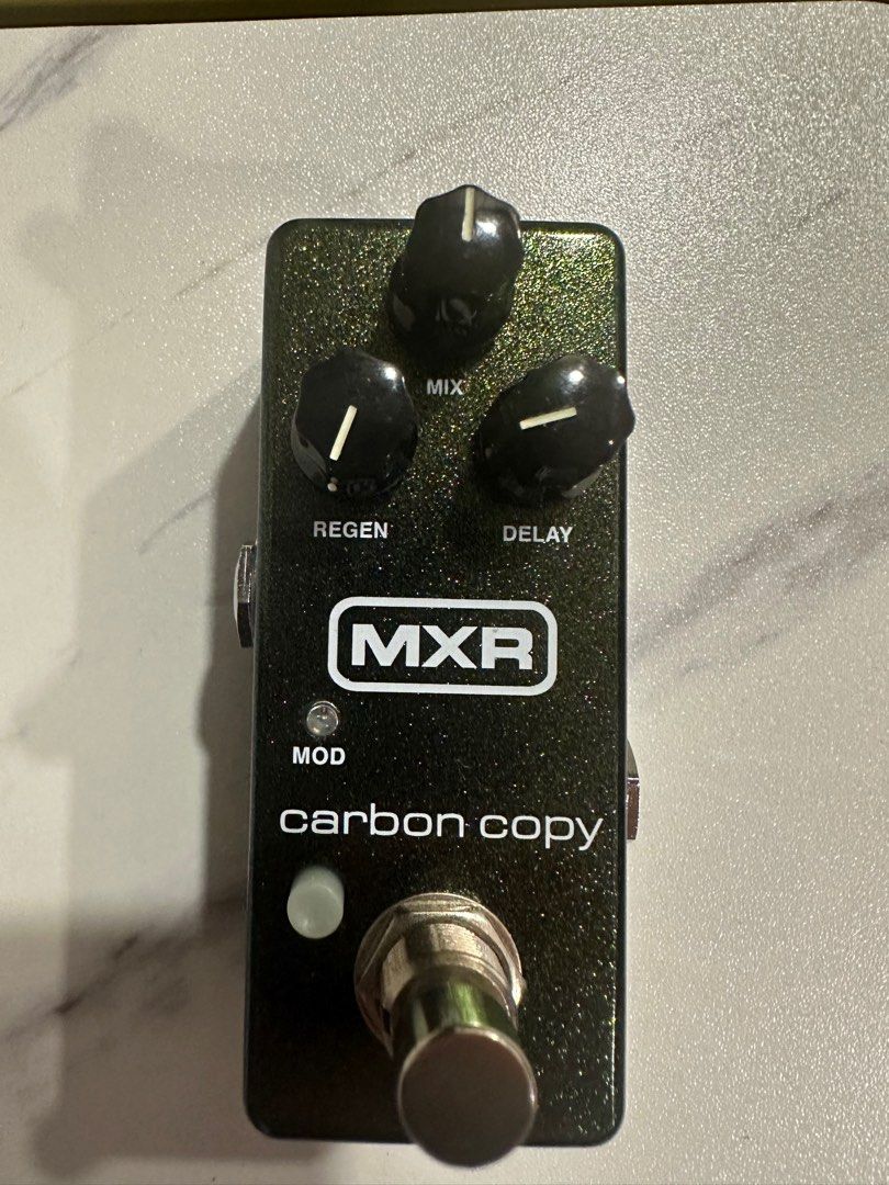 MXR Carbon Copy Mini delay pedal, Hobbies & Toys, Music & Media, Music ...