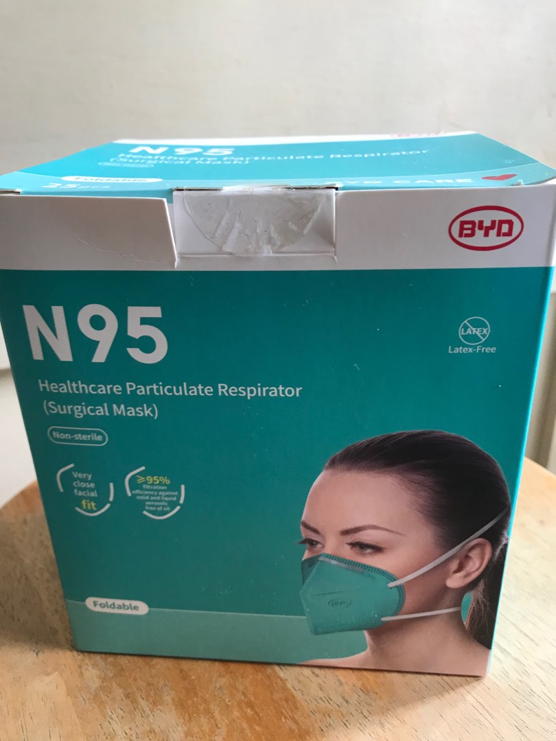 N95 surgical mask (expired), Health & Nutrition, Medical Supplies & Tools on Carousell