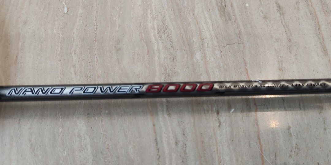 Nano power 8000 badminton racket, Sports Equipment, Sports & Games ...