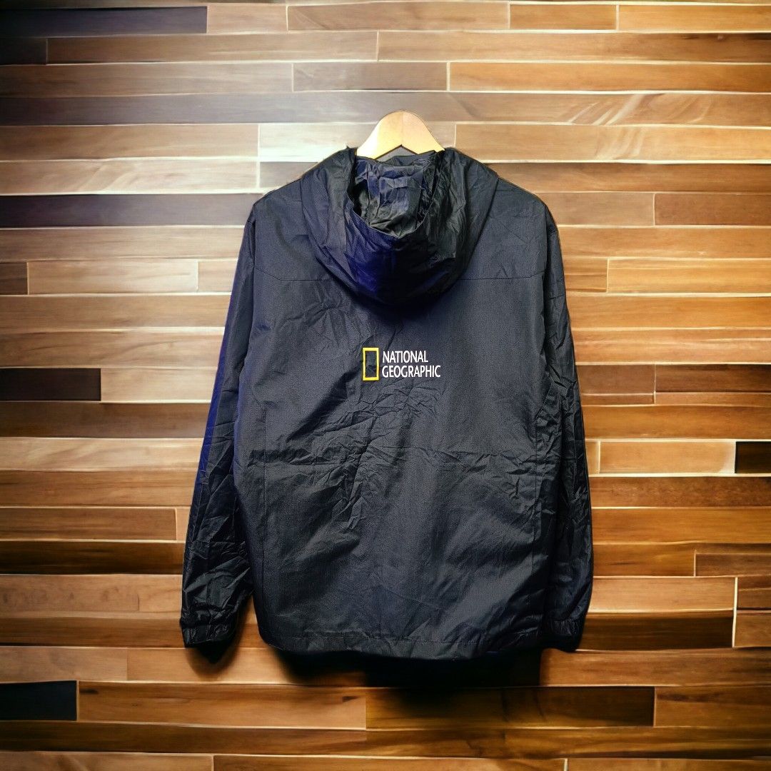 NATIONAL GEOGRAPHIC OUTDOOR JACKET, Fesyen Pria, Pakaian , Atasan di ...