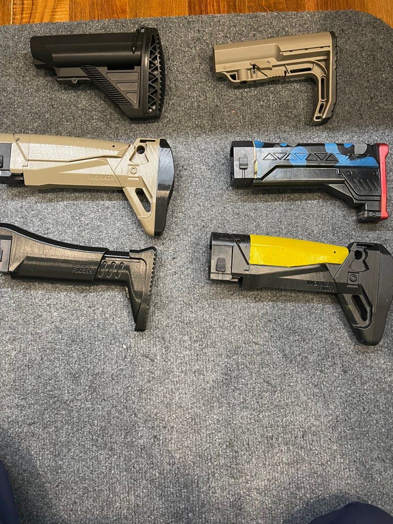 Nerf mod compatible stocks , Hobbies & Toys, Toys & Games on Carousell