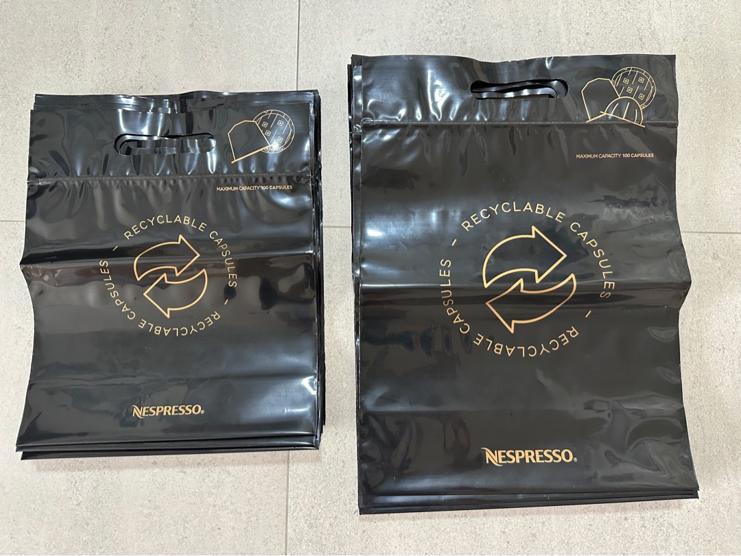 Nespresso Recycling Bag, Furniture & Home Living, Cleaning & Homecare ...