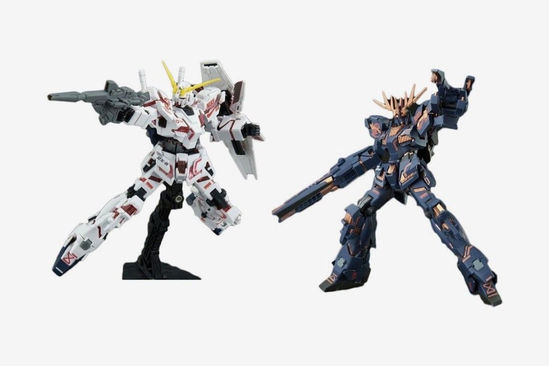 Nike SB x Bandai Gundam Unicorn (Destroy Mode) (1/144 Scale) HG Model ...