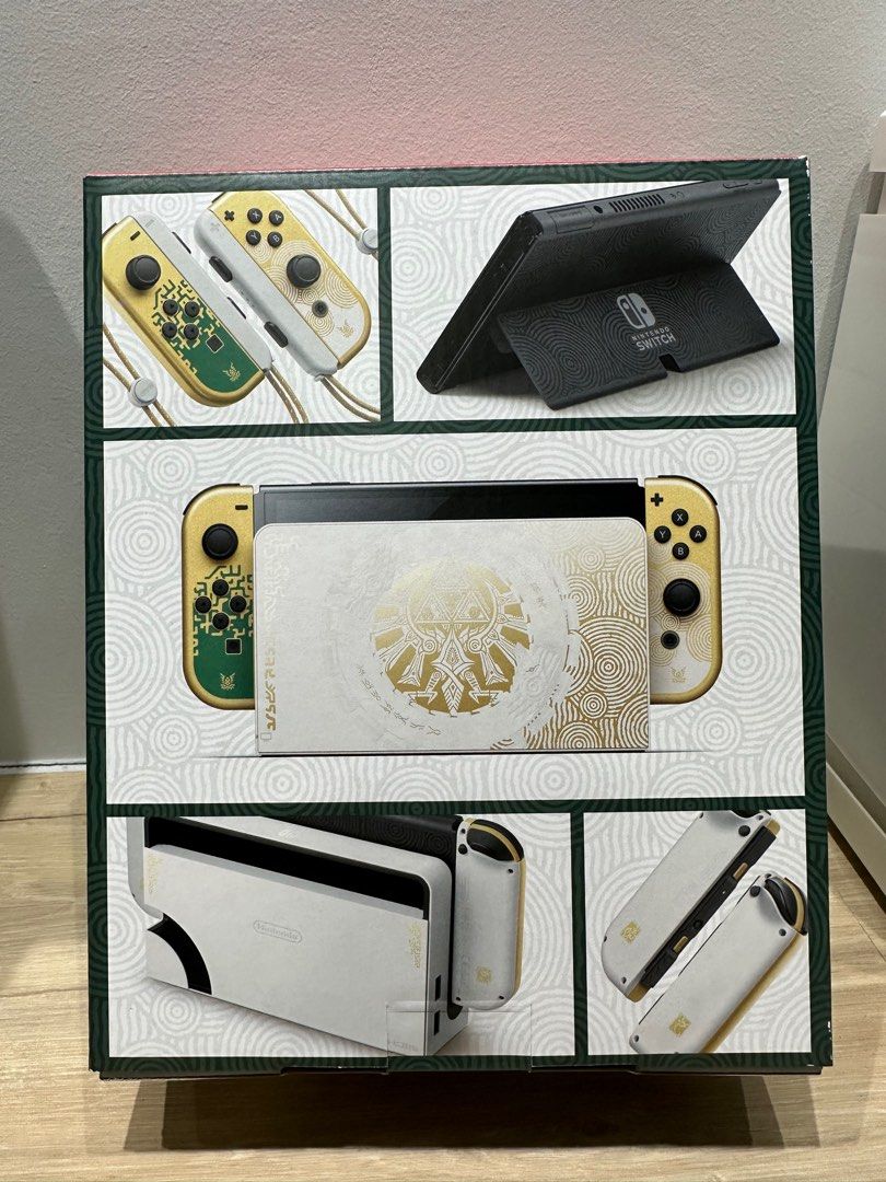 Nintendo Switch Zelda Oled Console [Zelda Tears of the kingdom edition ...