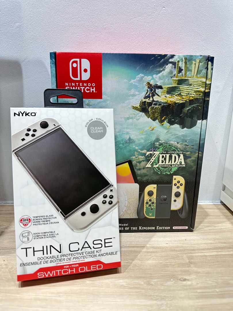 Nintendo Switch Zelda Oled Console [Zelda Tears of the kingdom edition ...