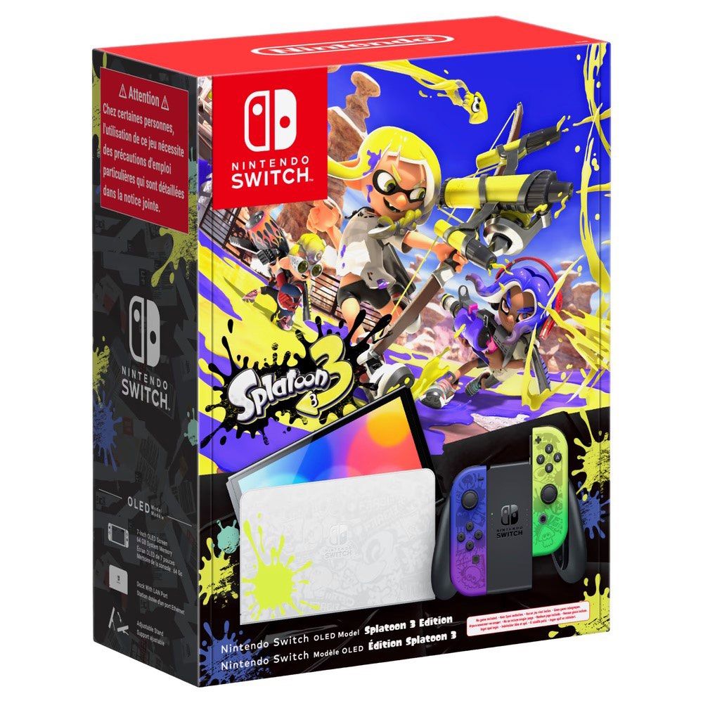 NINTENDO SWITCHED OLED SPLATOON 3 EDITION BRAND NEW, Video Gaming ...