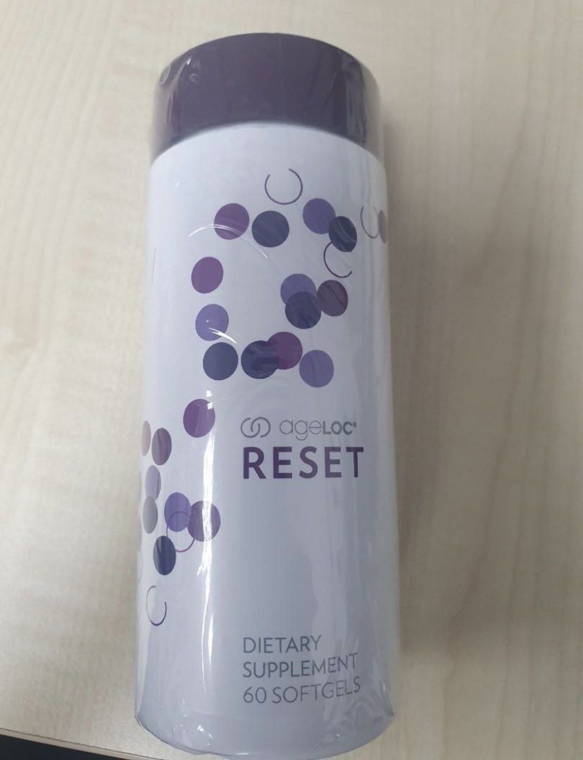 2 x nuskin ageloc reset, Health & Nutrition, Health Supplements ...