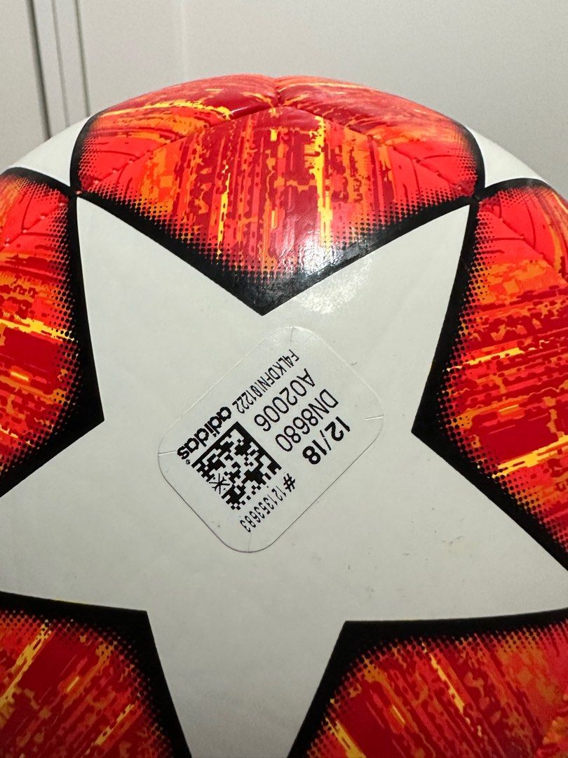 Official Adidas replica UCL Final 2019 ball jersey, Sports Equipment ...