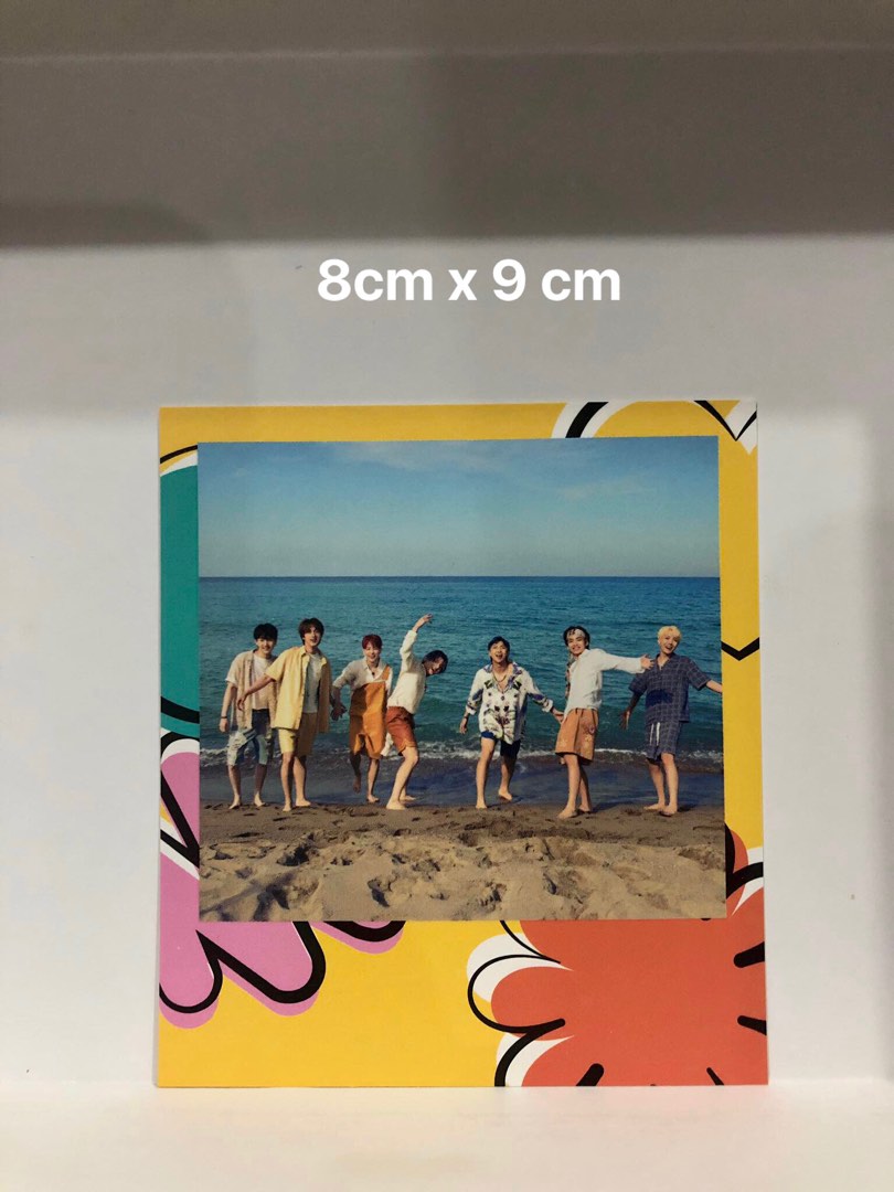 OFFICIAL BTS Cream Instant Photo, Hobbies & Toys, Memorabilia ...