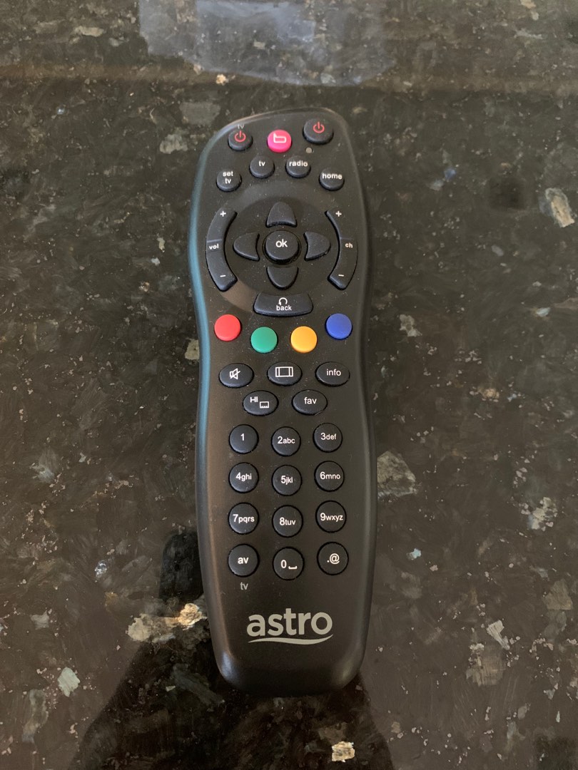Ori Astro remote, TV & Home Appliances, TV & Entertainment, TV Parts ...