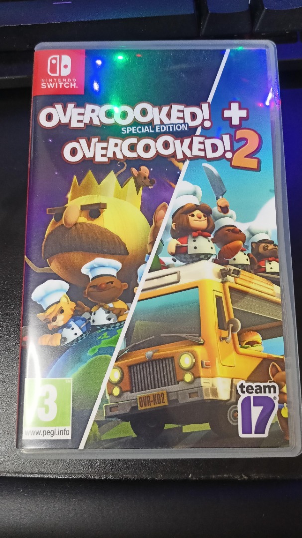 Overcooked + Overcooked 2 Switch, Video Gaming, Video Games, Nintendo ...