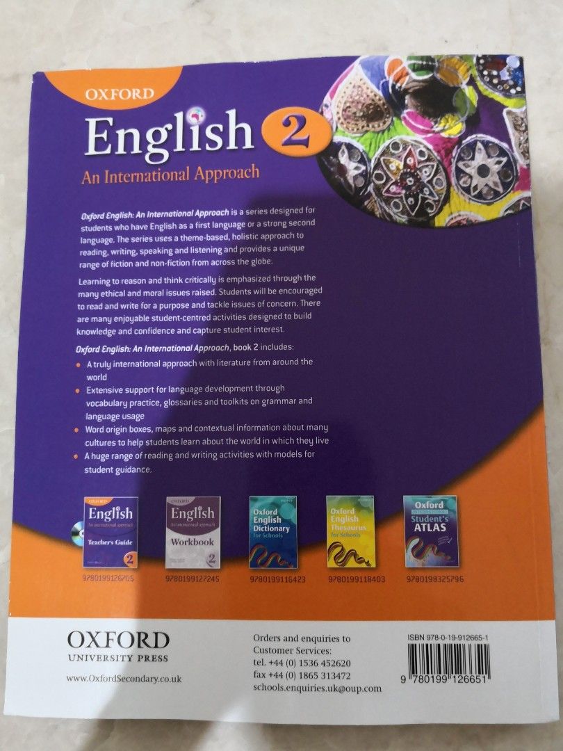 Oxford English An International Approach Rachel Redford 2 English ...