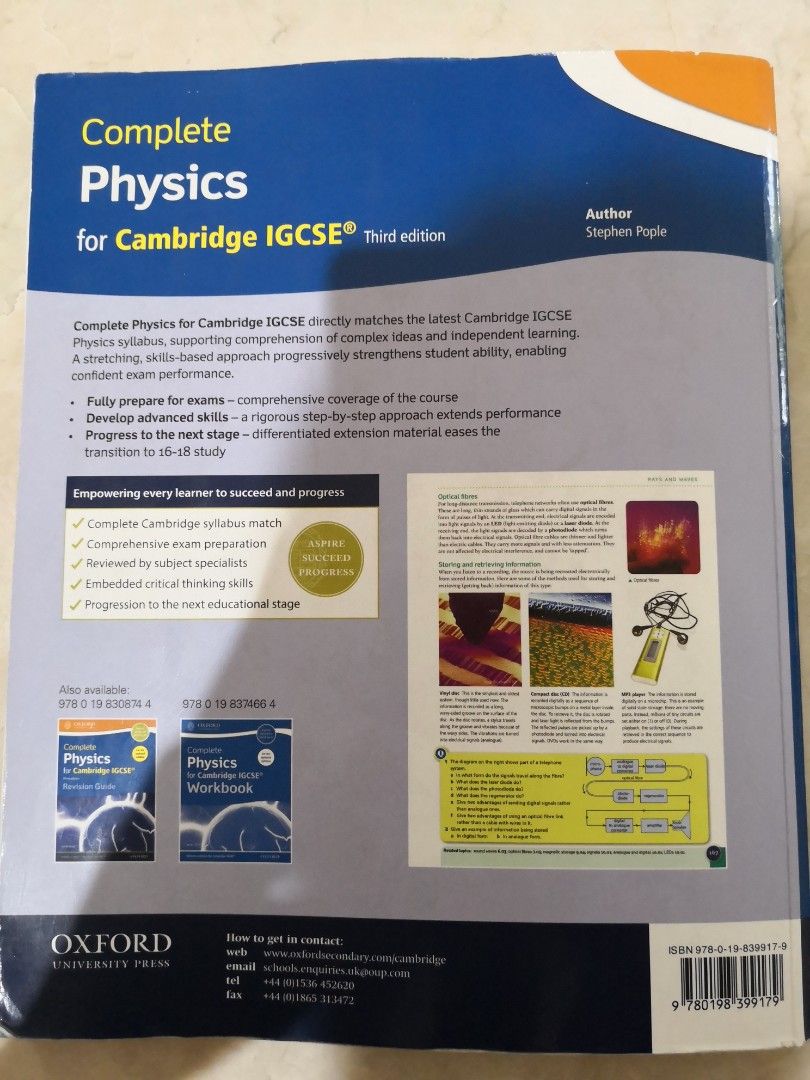 Oxford Igcse Physics Textbook Pdf – JRYE