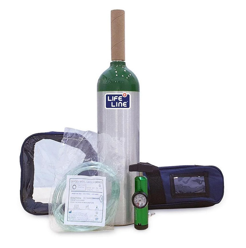 Oxygen Therapy Set / Oxygen Tank, Health & Nutrition, Medical Supplies ...