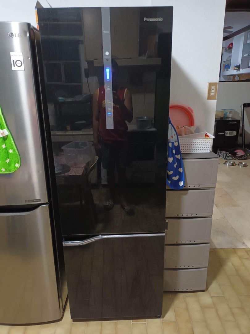 Panasonic Inverter Black Glass Door, TV & Home Appliances, Kitchen ...