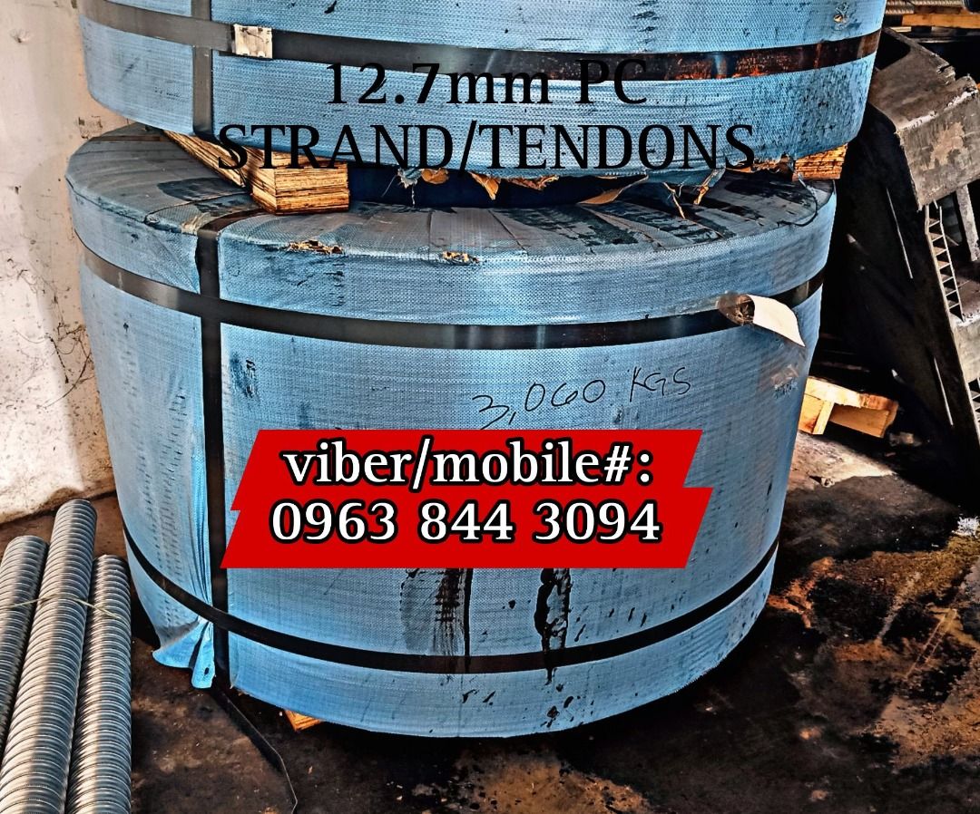 PC STRAND TENDONS 12.7MM PRESTRESSED ACCESSORIES FOR GIRDER, Commercial ...