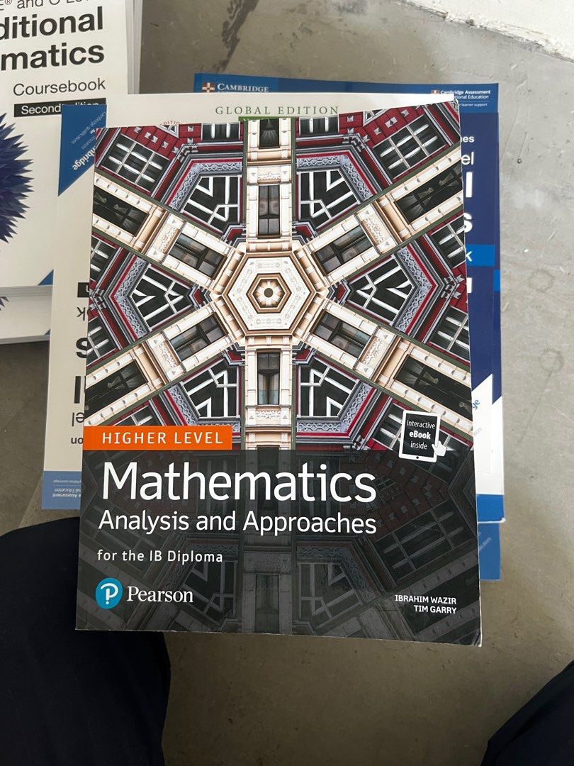 Pearson IB HL Math Analysis&Approaches, Hobbies & Toys, Books ...